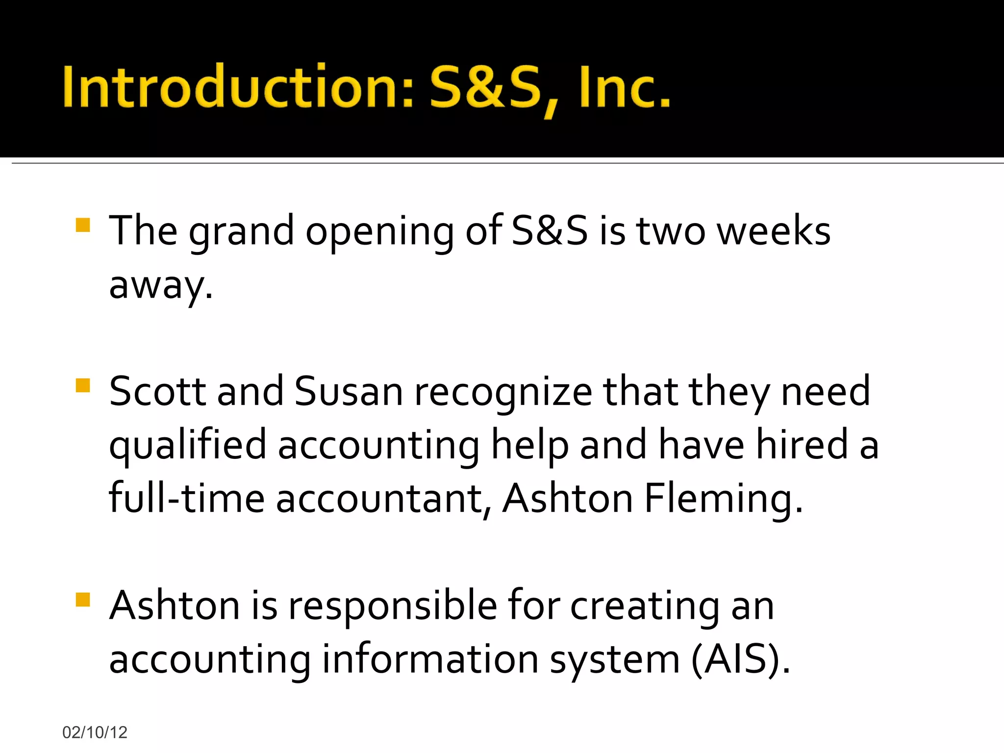 Accounting information systems overview of business processes | PPT