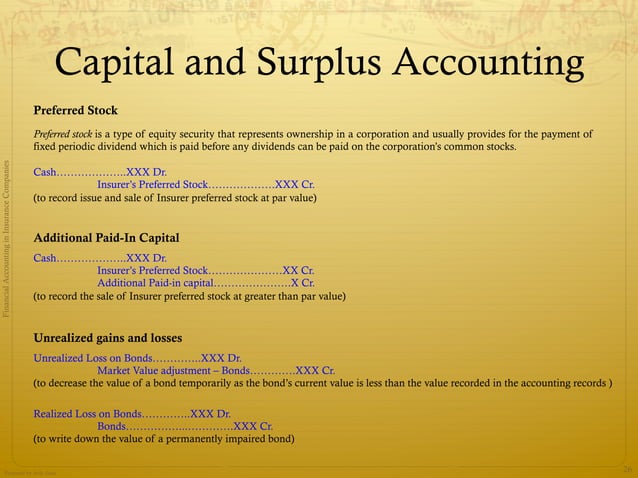 Accounting in insurance companies basic concepts | PDF | Business ...