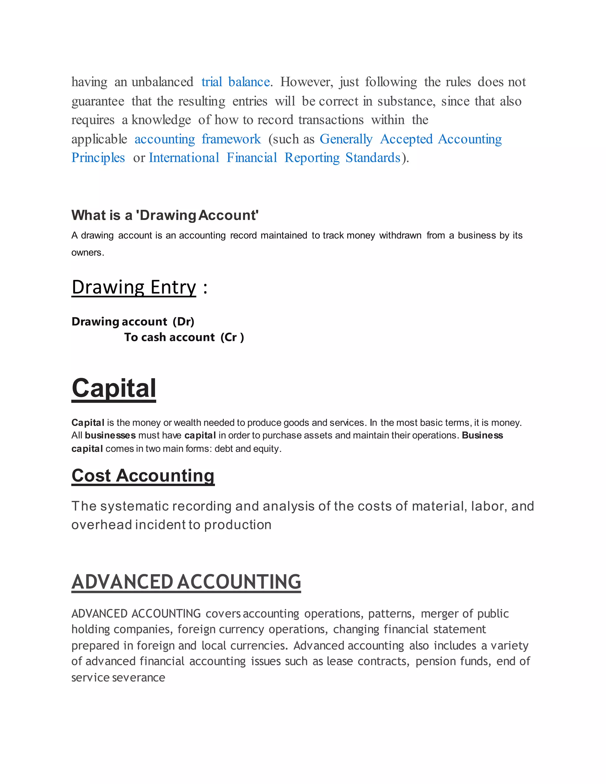 Accounting in practical life | DOCX