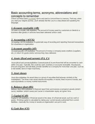 Accounting in practical life | DOCX