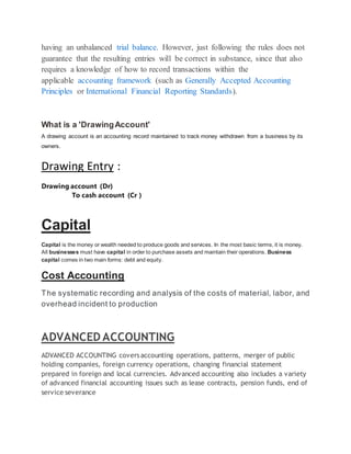 Accounting in practical life | DOCX
