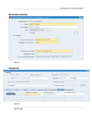 Oracle Receivables R12 | PDF