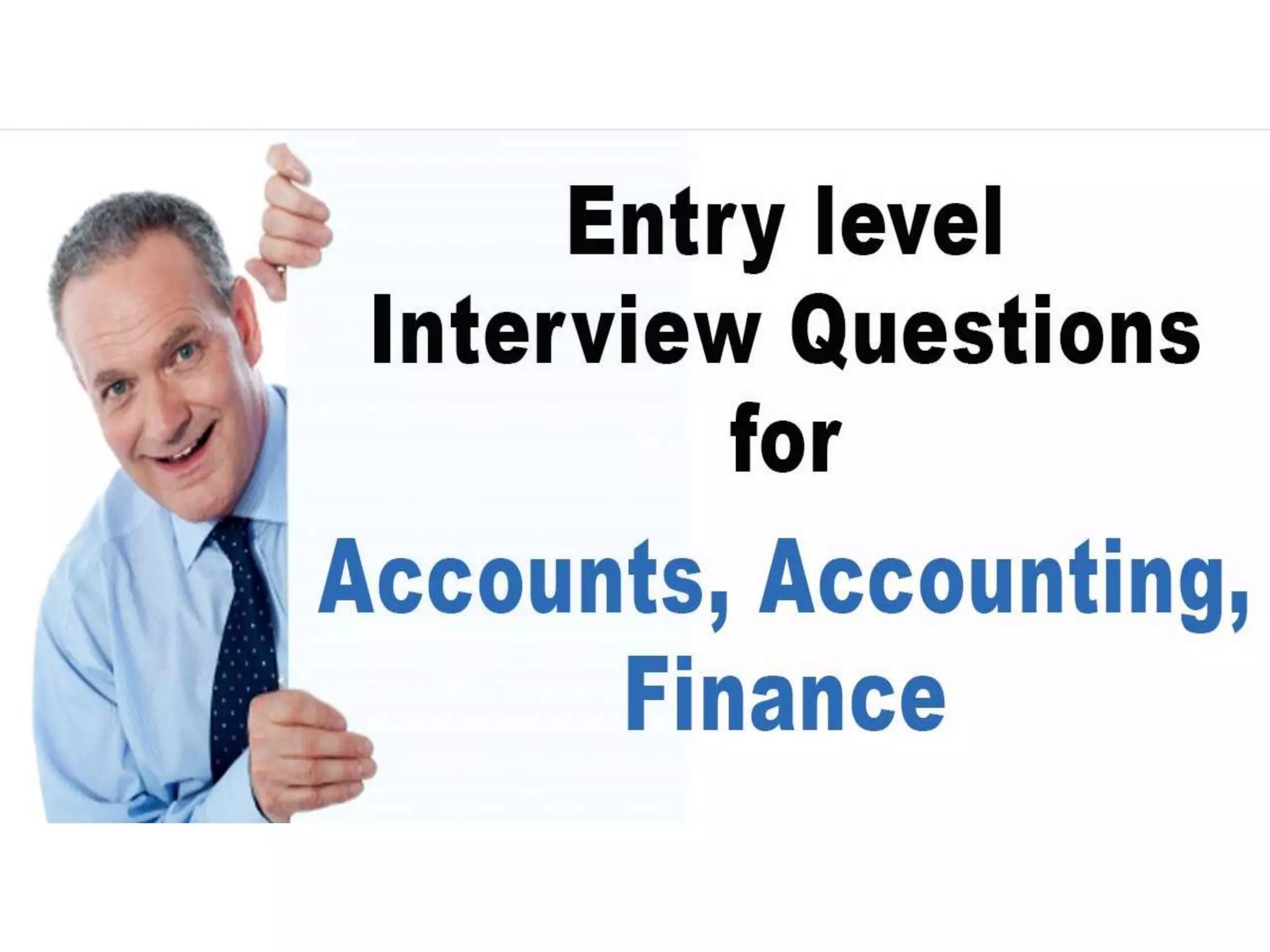 Accounting interview questions answers | PPTX