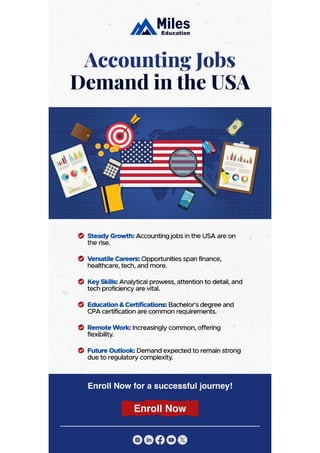 Accounting Jobs Demand in the United State of America | PDF