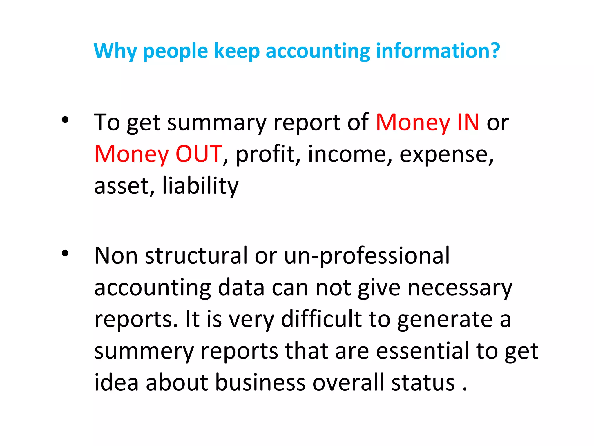 Accounting Learning Tutorial | PPT