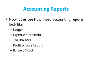 Accounting Learning Tutorial | PPT