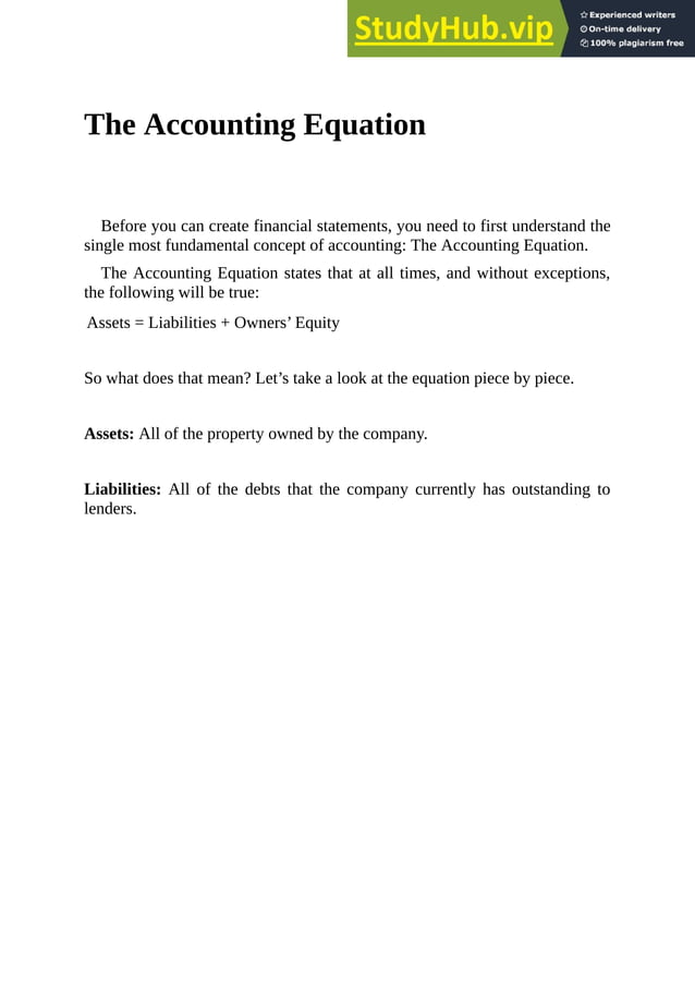 Accounting Made Simple | PDF