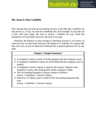 Accounting Made Simple | PDF