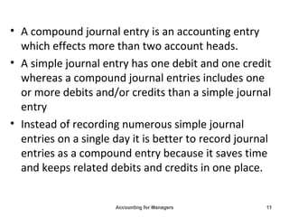 Accounting mechanics basic records | PPT
