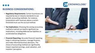 Accounting Period & Change In Accounting Method | PPTX