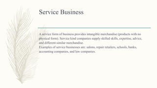 Types and Forms of Business, Types of Accounting | PPTX