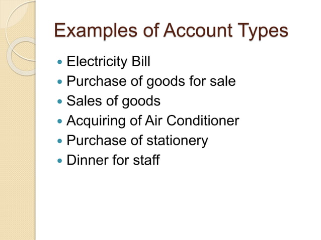 Chart of Account COA in Quick Books | PPT