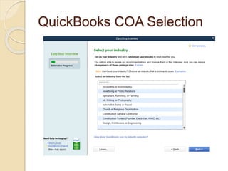 Chart of Account COA in Quick Books | PPTX
