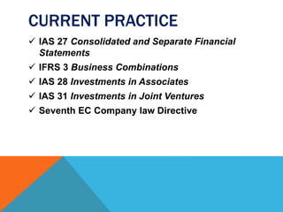IAS 27 Consolidated Financial Statements | PPTX