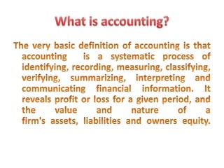 fundamentals of accounting | PPT