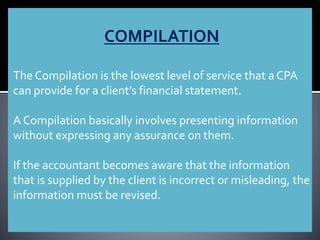 Accounting presentation | PPTX
