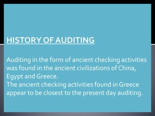 Accounting presentation | PPTX