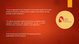 Presentation on Financial statement of Aman Group | PPTX