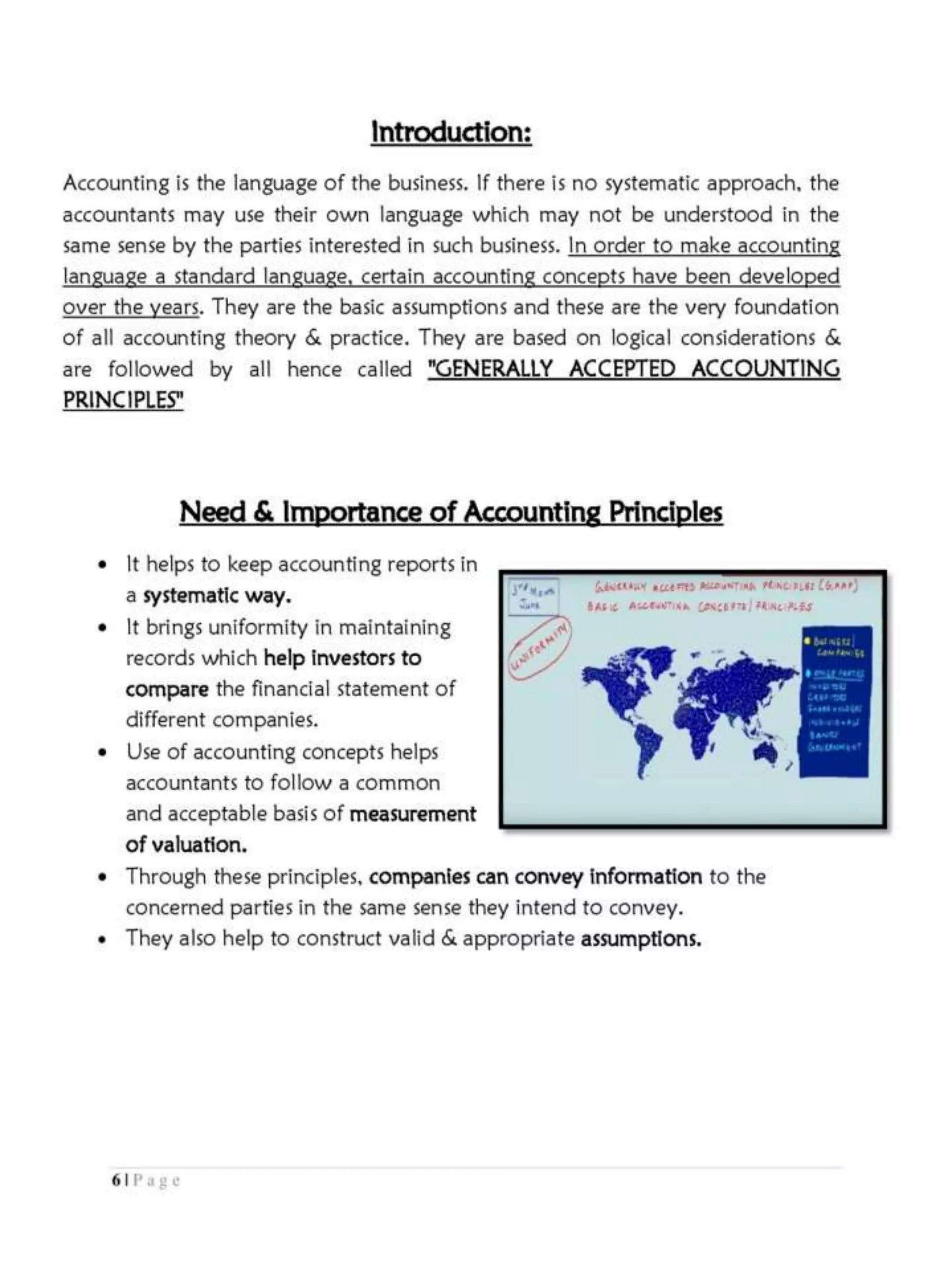 Accounting Principles & Conventions | LetsTute Accountancy | PDF