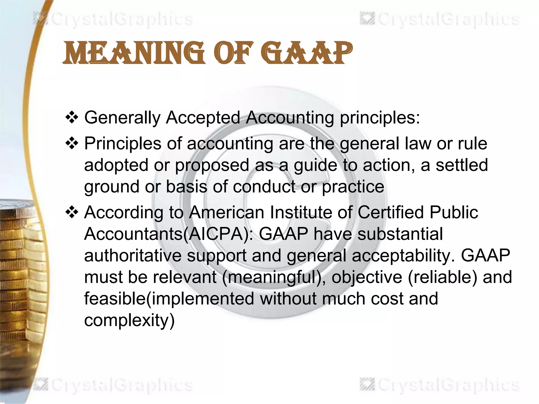 Accounting principle | PPTX