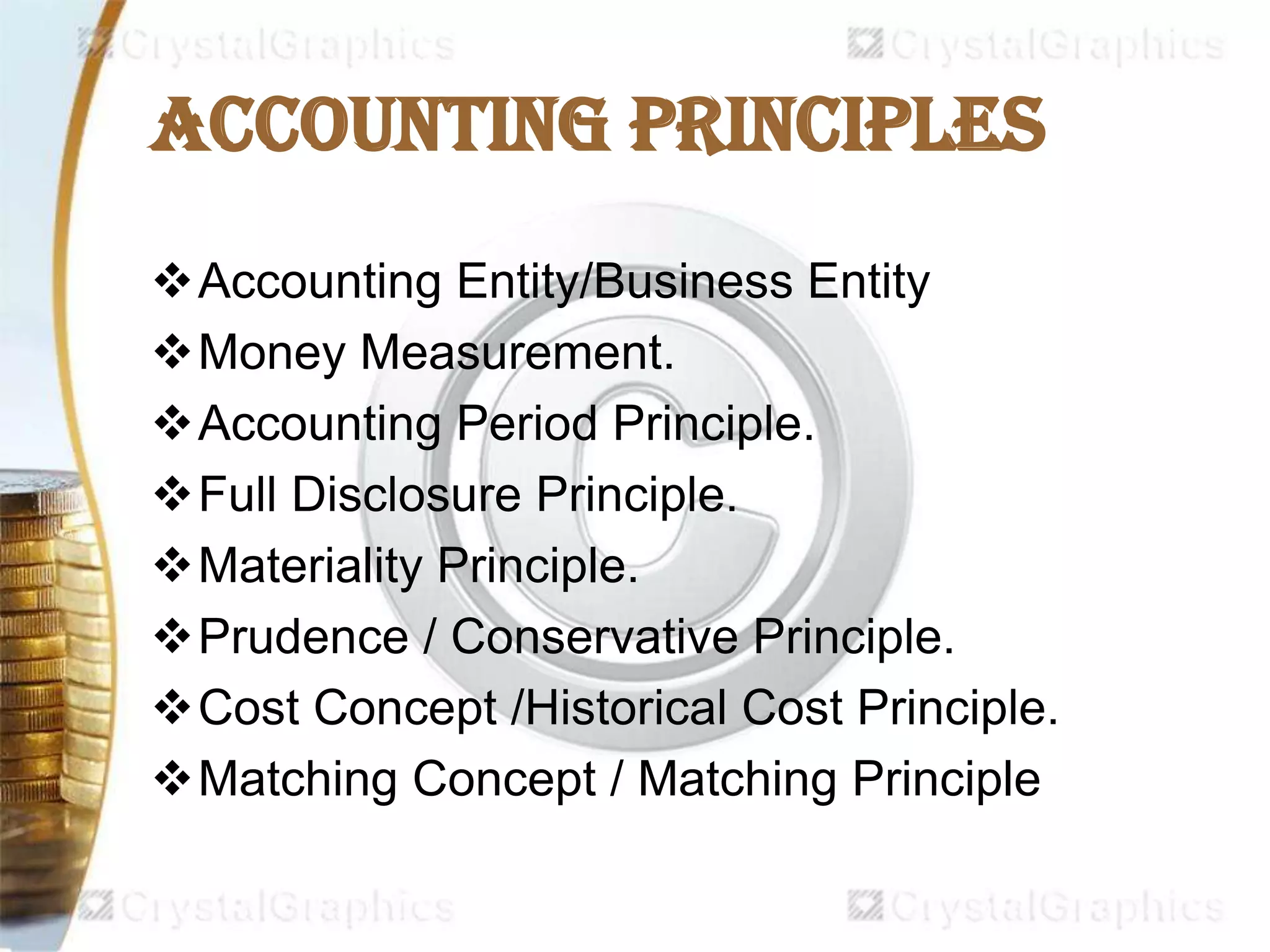 Accounting principle | PPTX