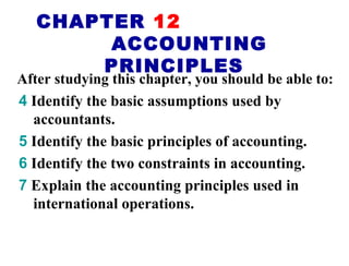 Accounting principles | PPT
