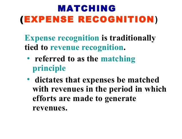 Accounting principles