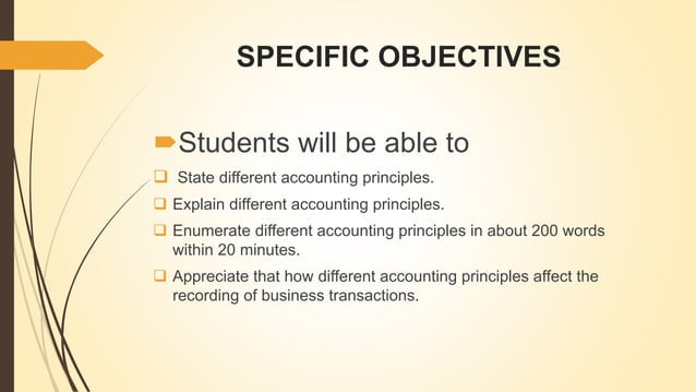 Accounting principles | PPTX