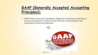 Accounting principles | PPTX
