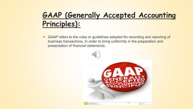 Accounting principles | PPTX