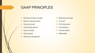 Accounting principles | PPTX