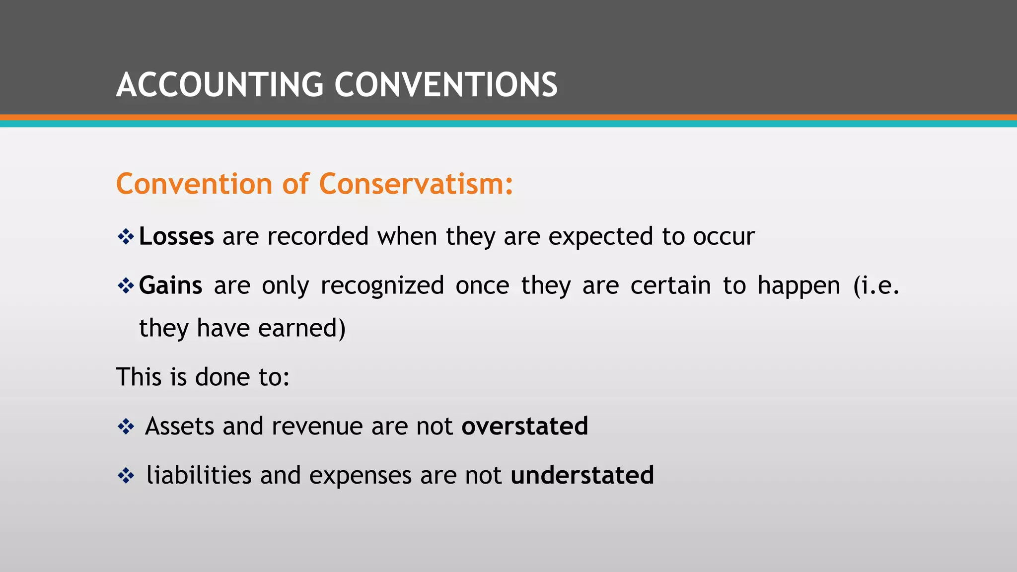 | Generally Accepted Accounting Principles | Principles of Accounting ...