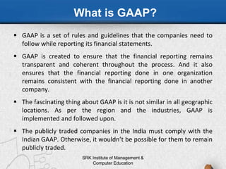Accounting Principles (Concepts and Conventions) | PPTX