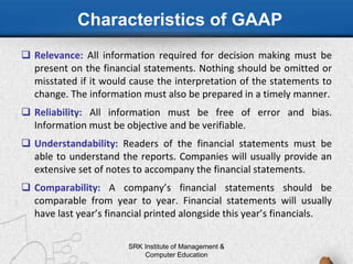 Accounting Principles (Concepts and Conventions) | PPTX