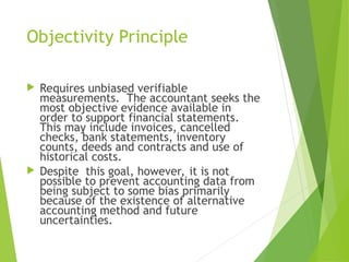 chapter 1 accounting principles GAAP | PPT