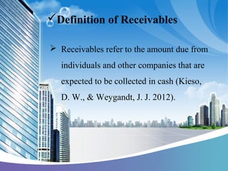 Accounting principlesaccountingforrecieveables | PPT