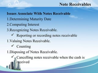 Accounting principlesaccountingforrecieveables | PPT