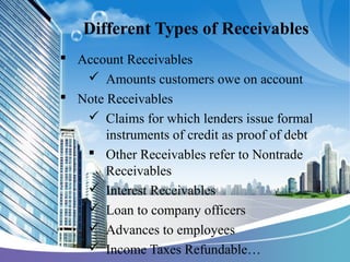 Accounting principlesaccountingforrecieveables | PPT