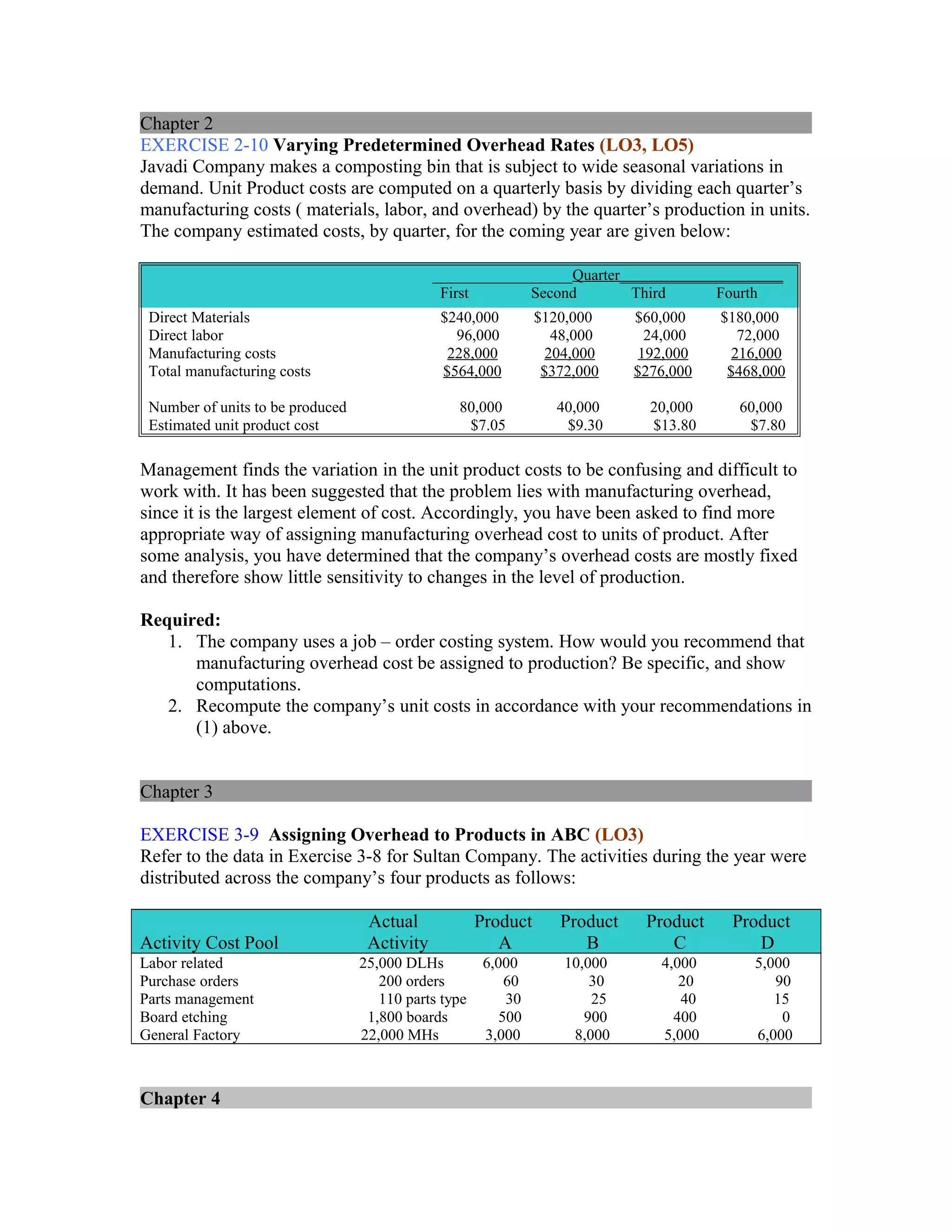 Accounting problems 2 | DOC
