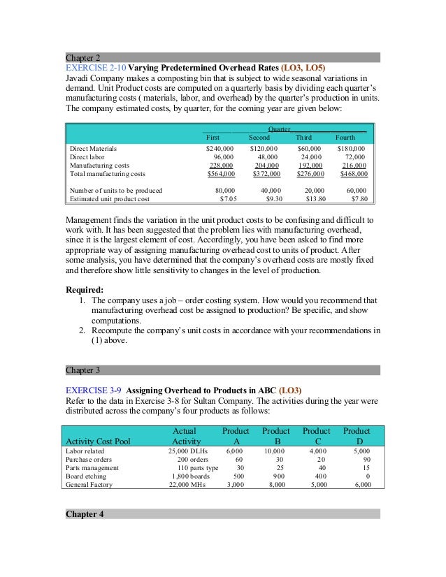 Accounting Worksheet Problems