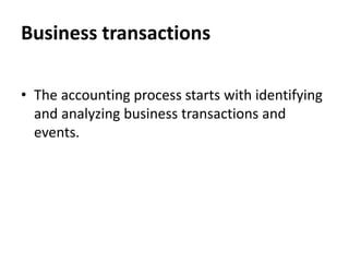 Accounting process | PPTX