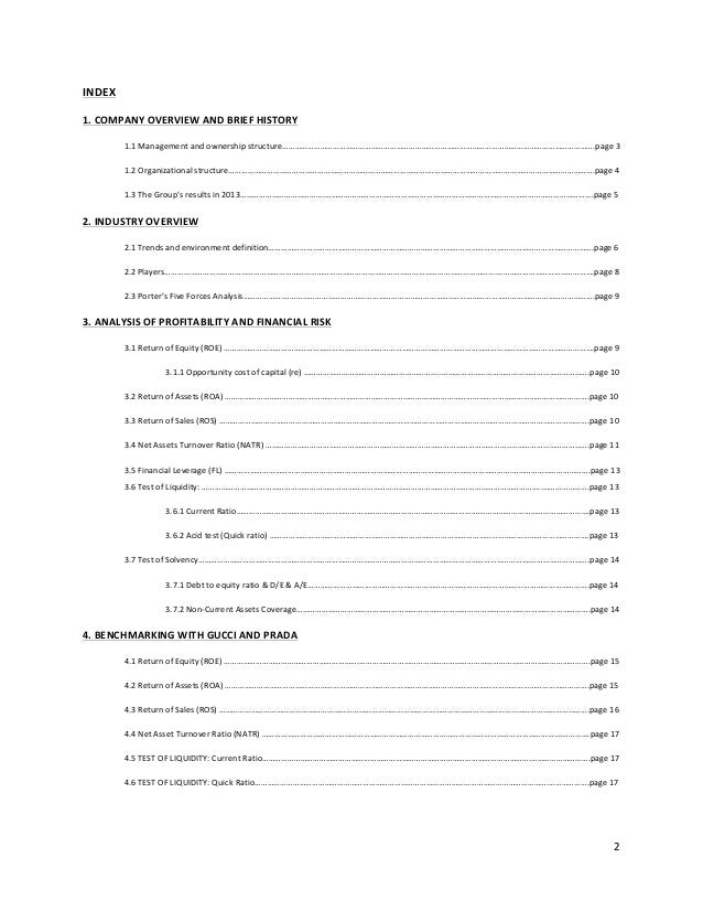 Accounting report tod's