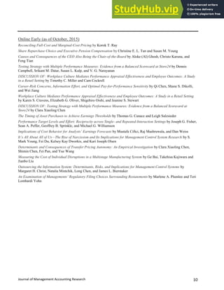 Accounting Research Paper | PDF | Publishing Industry | Industries