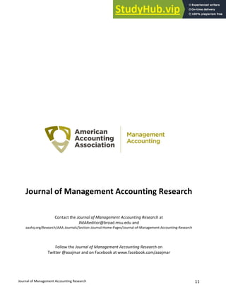 Accounting Research Paper | PDF | Publishing Industry | Industries
