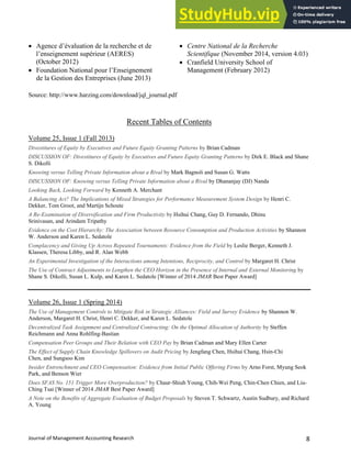 Accounting Research Paper | PDF | Publishing Industry | Industries