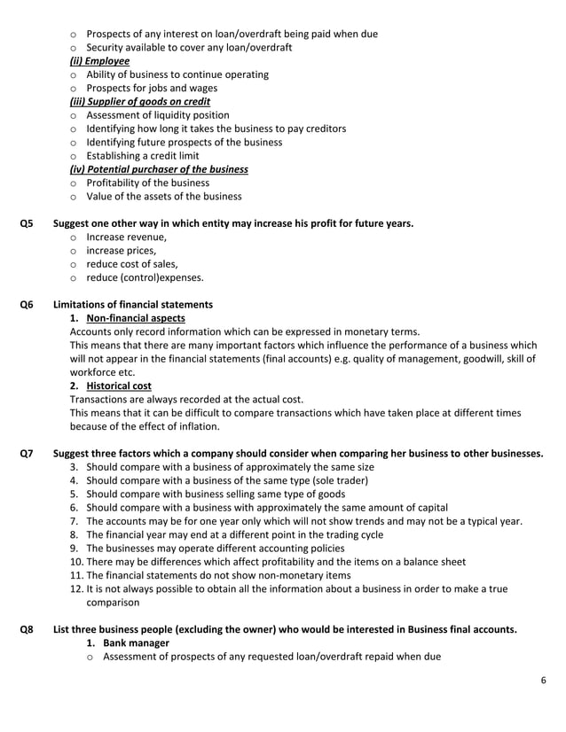 Accounting short notes | PDF
