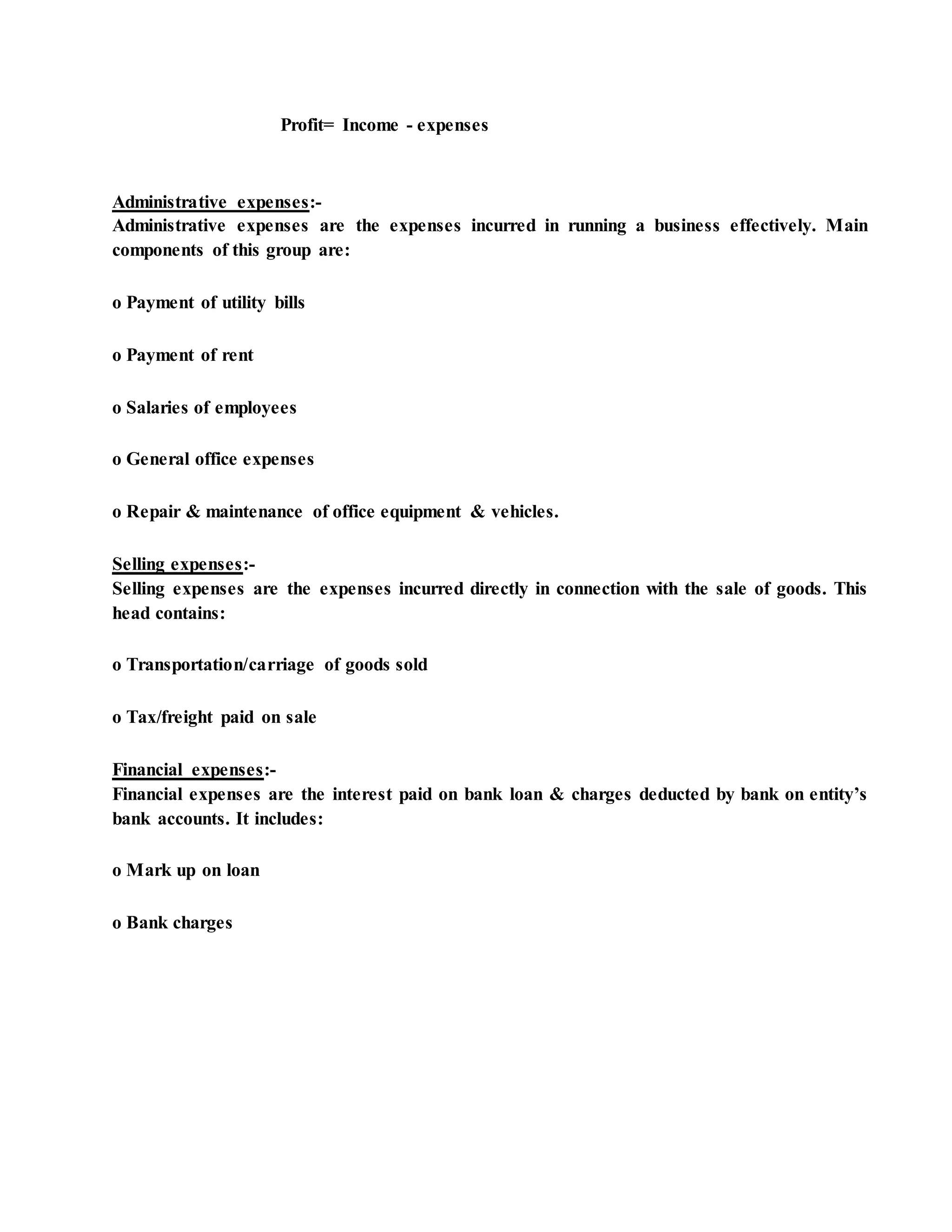 Accounting short notes | DOCX