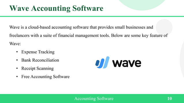 Accounting Software.pptx | Shareware and Freeware | Computer Software ...