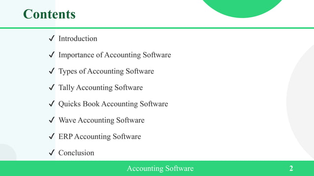 Accounting Software.pptx | Shareware and Freeware | Computer Software ...