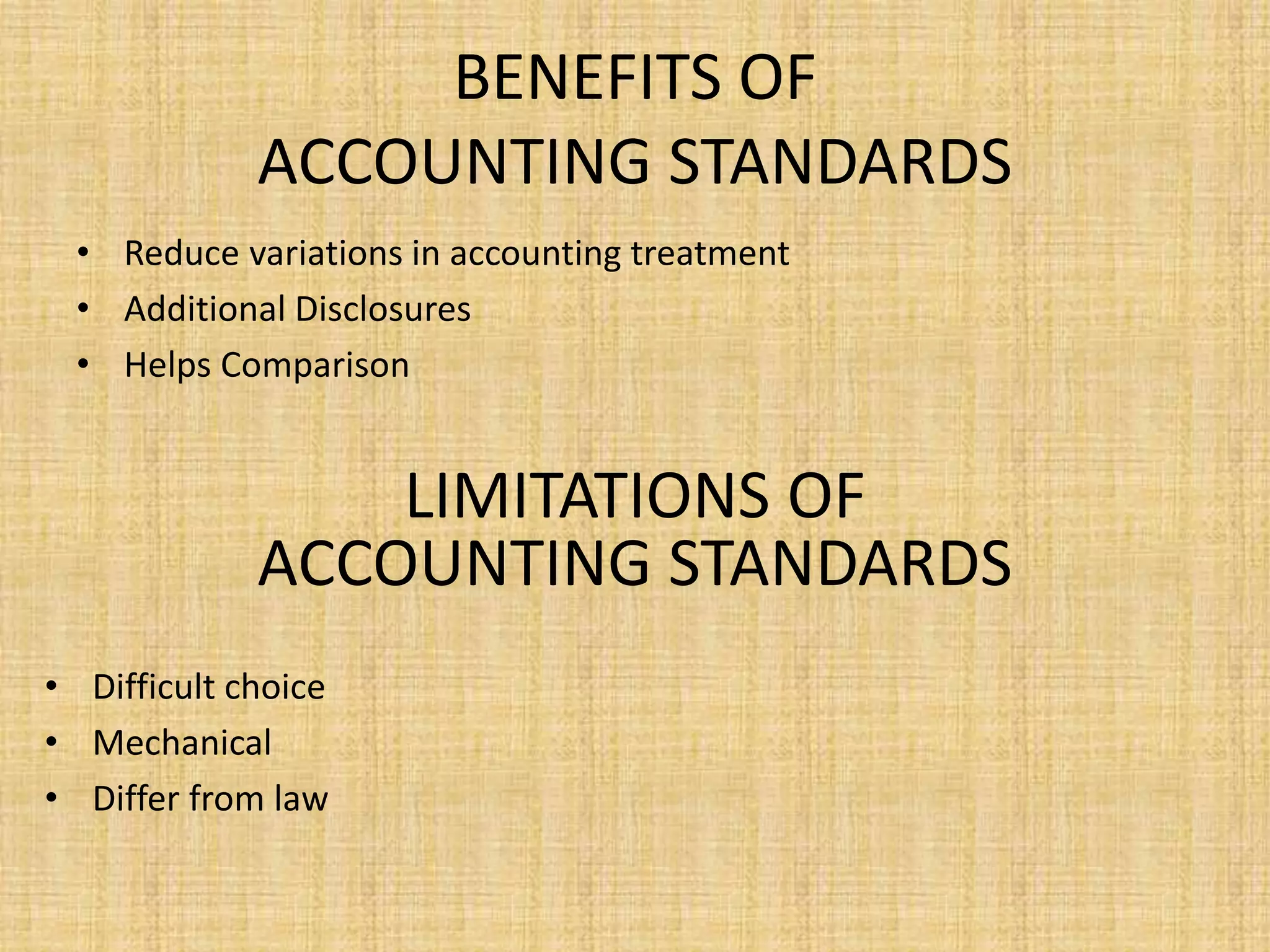 Indian Accounting standards | PPTX